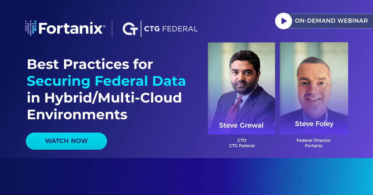 Federal Data Security in Hybrid/Multi-Cloud - Webinar